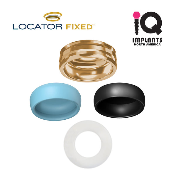 LOCATOR FIXED Processing Package, Mid Arch, Blue (1-Pack) - IQ IMPLANTS USA