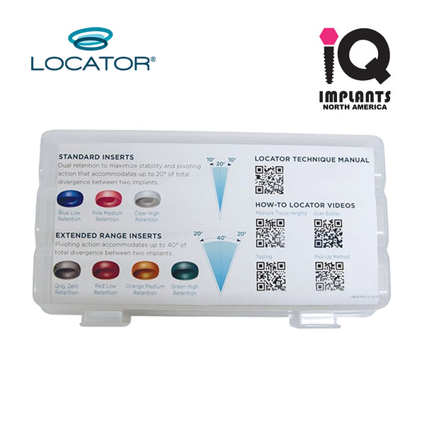 LOCATOR ORIGINAL Processing Components Storage Organizer - IQ IMPLANTS USA