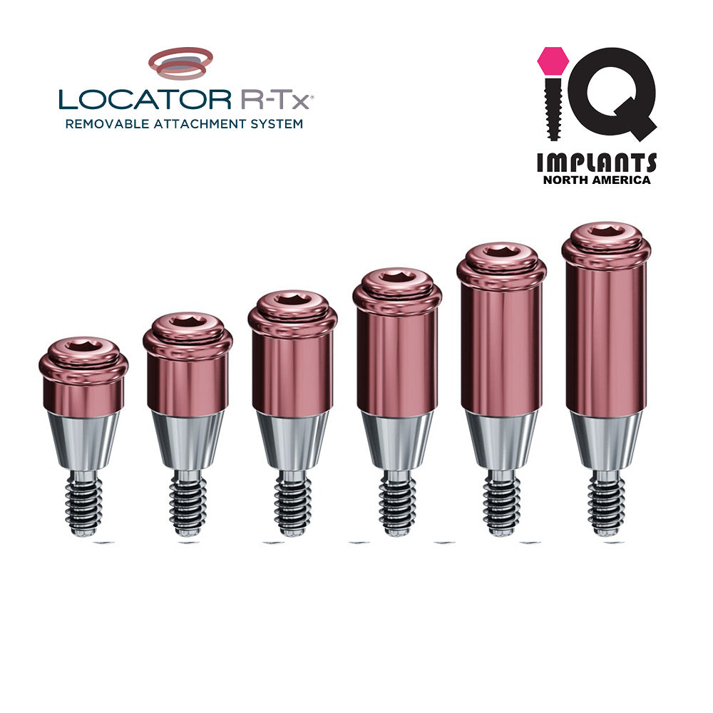 NOBEL NobelActive Conical Connection LOCATOR R-Tx - IQ IMPLANTS USA