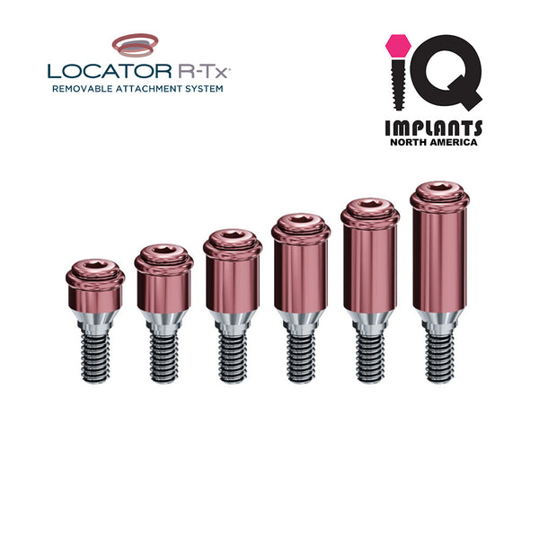 LOCATOR R-Tx BioHorizons Tapered Internal Hex - IQ IMPLANTS USA