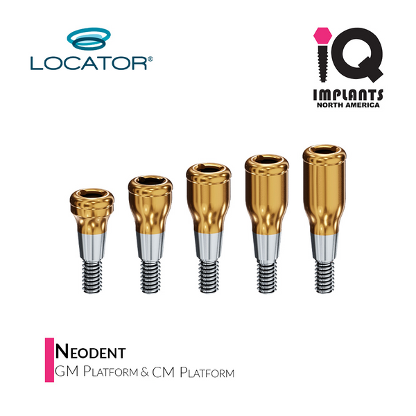 LOCATOR Neodent® GM and CM All Platforms - IQ IMPLANTS USA