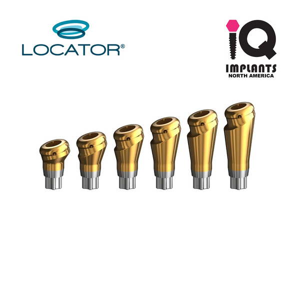 LOCATOR Angled Straumann® BLX RB & WB Platforms - IQ IMPLANTS USA