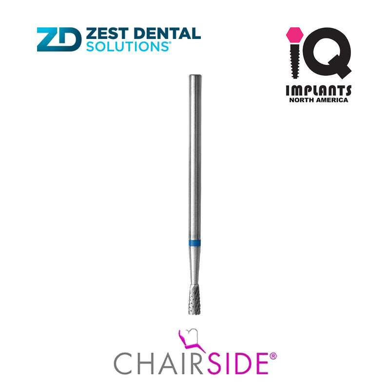 Zest CHAIRSIDE® Undercut Bur - IQ IMPLANTS USA