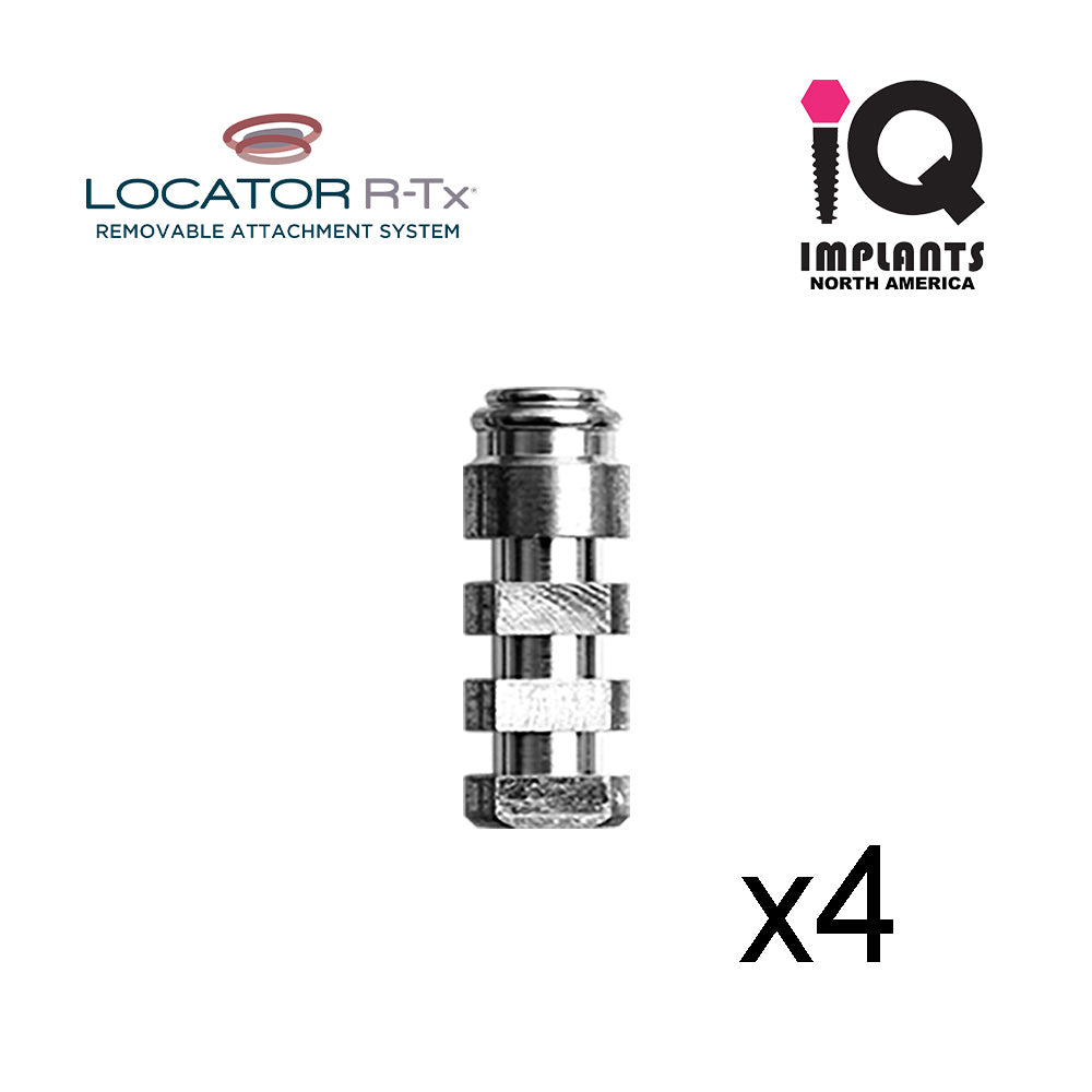 Zest LOCATOR R-Tx® Analog, 4mm Diameter (4 Pack) - IQ IMPLANTS USA