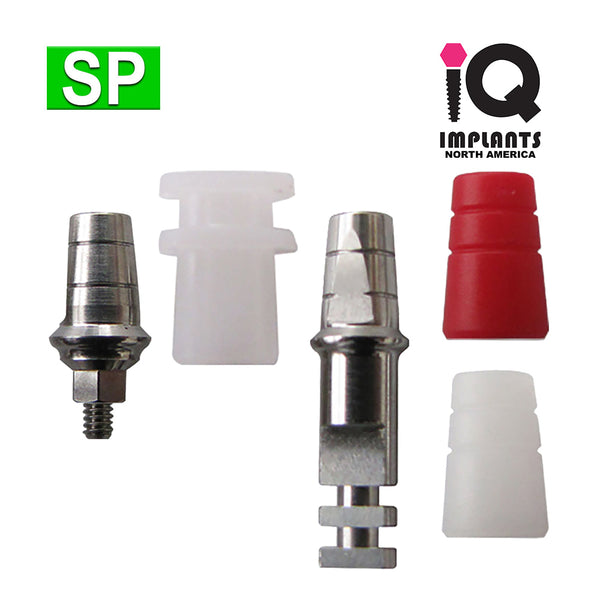 Snap-on System Complete Prosthetic Kit, 9mm SP - IQ IMPLANTS USA