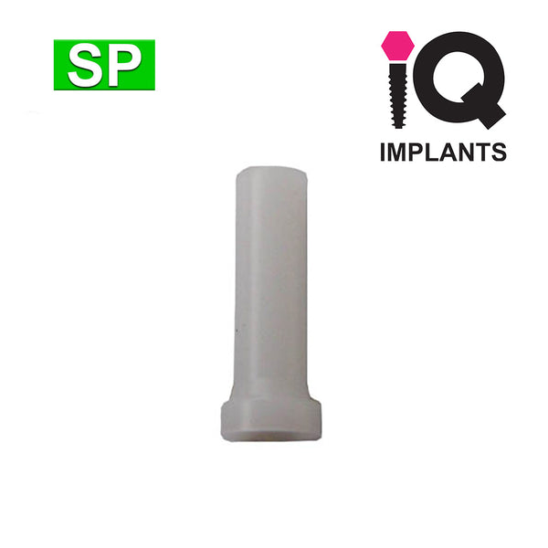 Solid Multiunit Abutment Plastic Sleeve, SP (4pk) - IQ IMPLANTS USA